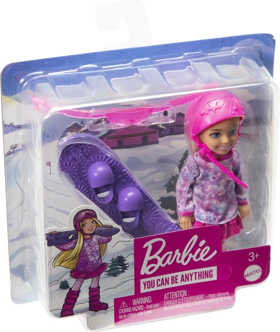 Barbie Chelsea Snowboarder - Pop | Prijzen Vergelijken